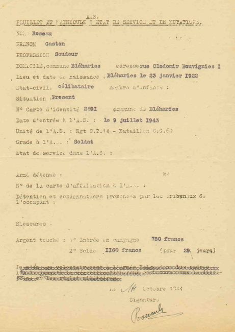 État de services - Document - 2009.2.16