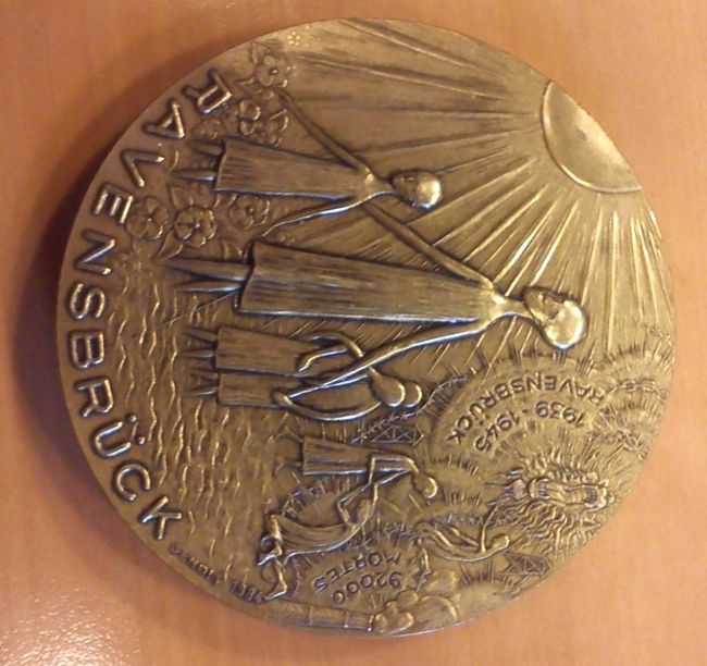 Médaille commémorative - Médaille en bronze florentin "La ROSE de ...